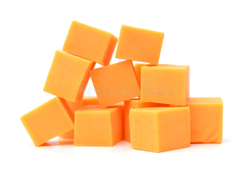 Cheddarost arkivfoto. Bild av organiskt, tärning, läckert - 76727446