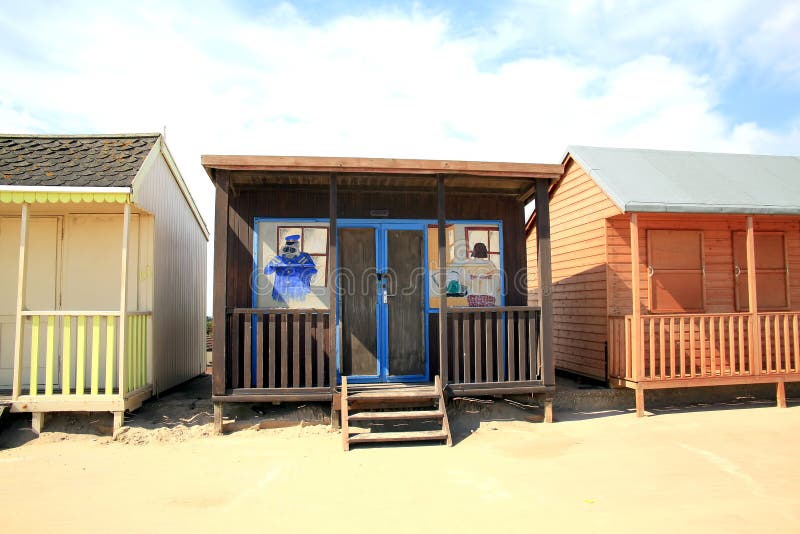Cheeky beach hut stock photo. Image of summer, sands - 39096338
