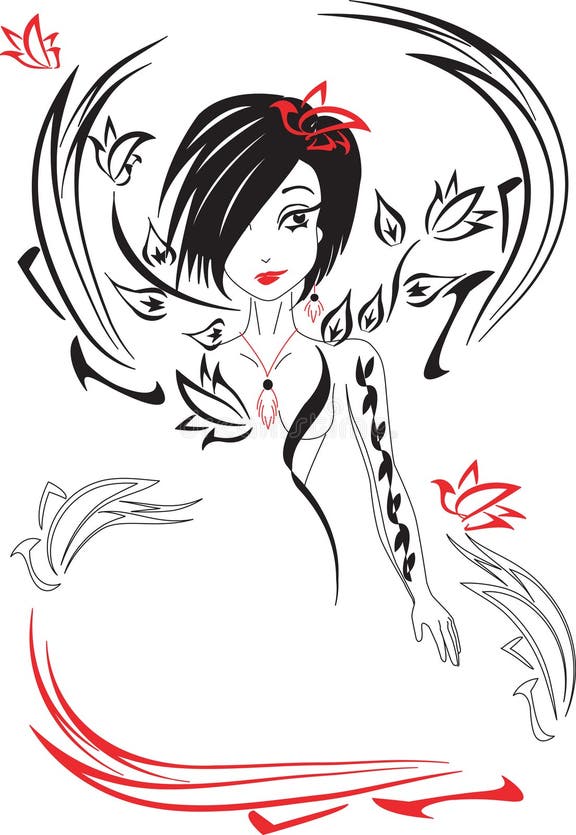 Cute Cheeky Girl Stock Illustrations – 298 Cute Cheeky Girl Stock ...