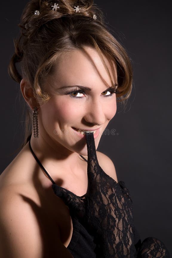 Cheeky girl stock image. Image of sensual, pretty, beauty - 3593213