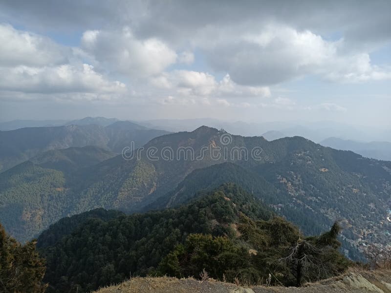 Cheena mountain stock image. Image of cloud, peak, valley - 212047415