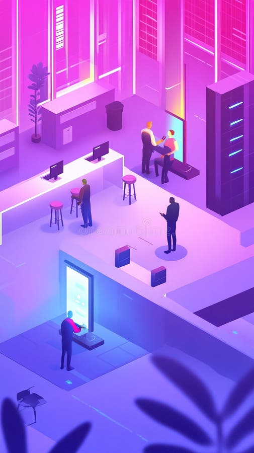 Cheerful Avatars Interacting through Artificial Intelligence Systems in ...