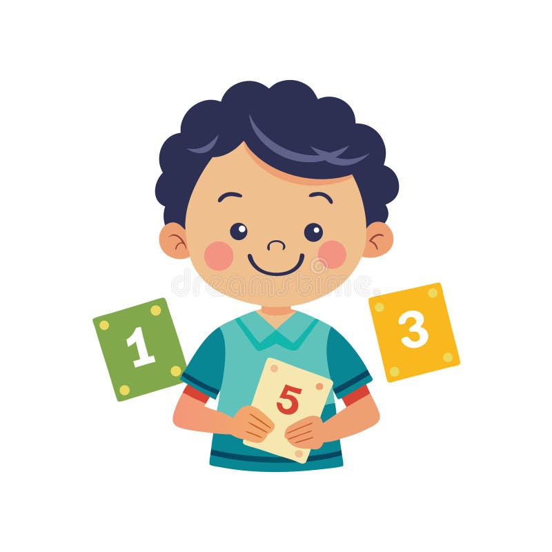 Flashcards Numbers Stock Illustrations – 669 Flashcards Numbers Stock ...