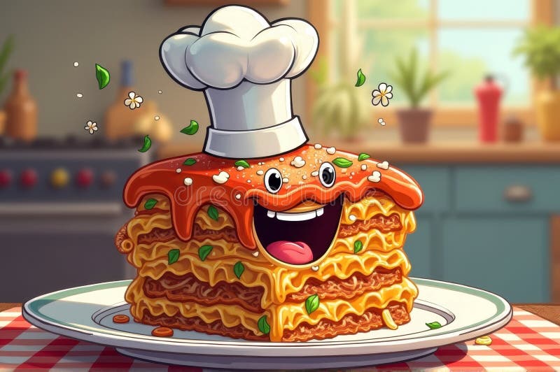 Cartoon Lasagna Stock Illustrations – 1,013 Cartoon Lasagna Stock ...
