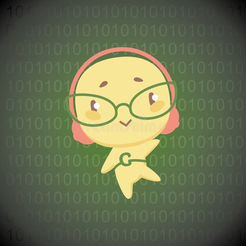 Character matrix stock illustration. Illustration of drawn - 16916488