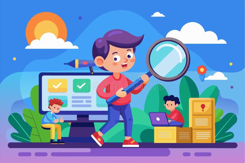 Work Exploring Stock Illustrations – 2,204 Work Exploring Stock ...