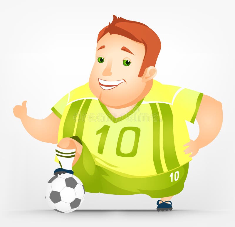 Fat Referee Clipart