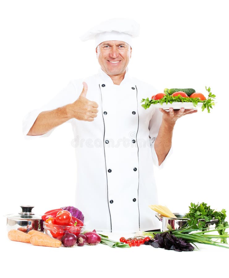1+ Cheerful male chef thumbs up Free Stock Photos - StockFreeImages
