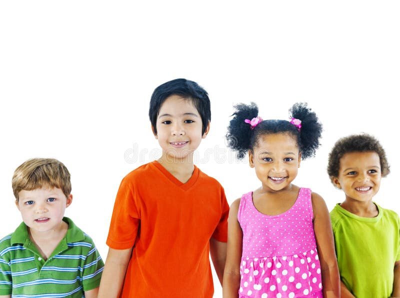 Cheerful Diverse Kids Holding Hand Stock Photos - Free & Royalty-Free ...