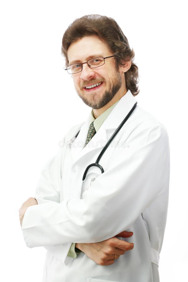 Cheerful doctor stock image. Image of employment, human - 13389321