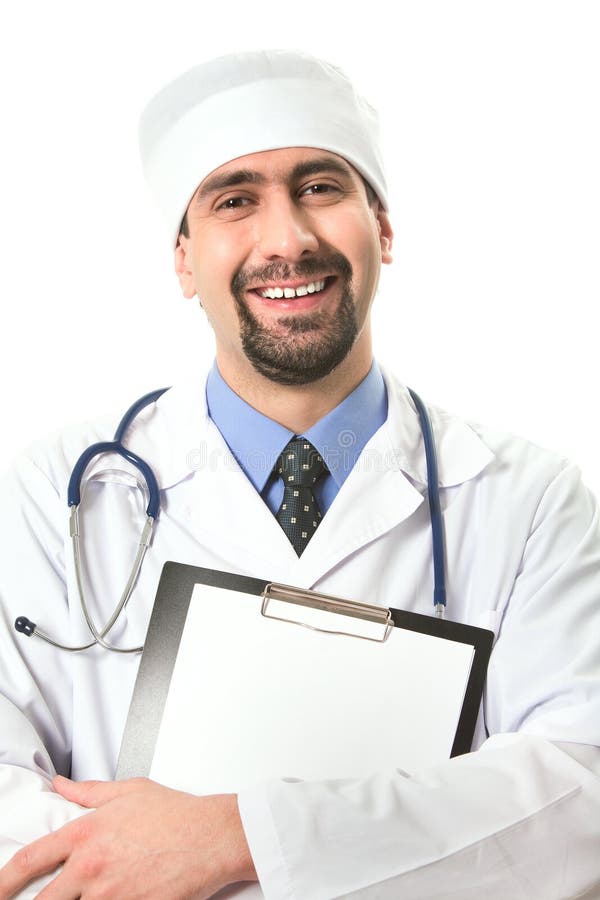 Cheerful doctor stock photo. Image of adult, handsome - 17463094