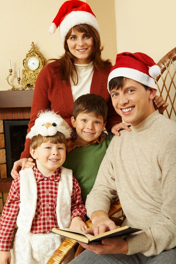 Cheerful family stock photo. Image of people, family - 17208028