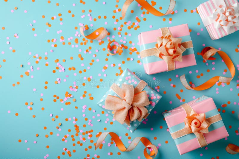 Cheerful Gift Question Cartoon Stock Illustration - Illustration of ...