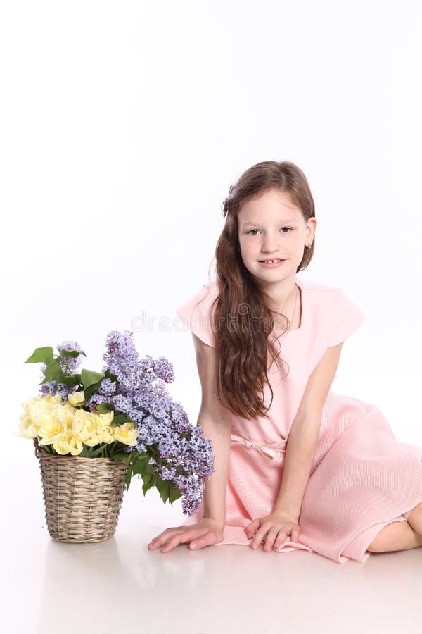 Cheerful girl stock photo. Image of femininity, cute - 26462756