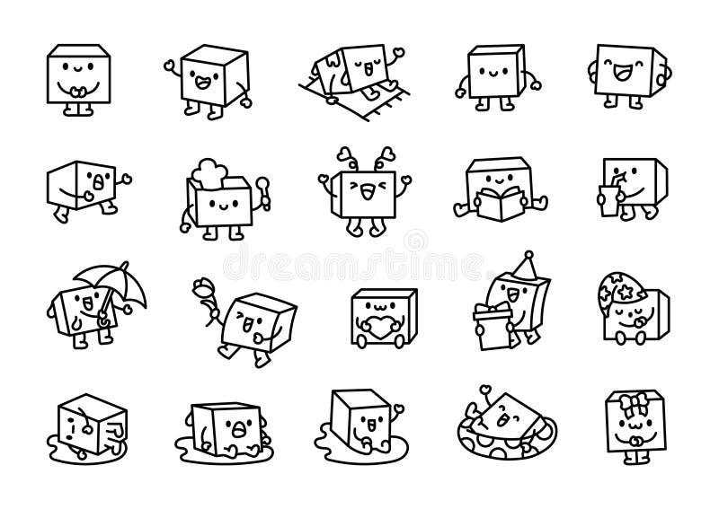 Cube Coloring Worksheets Necker Cube Coloring Page Diagram Free