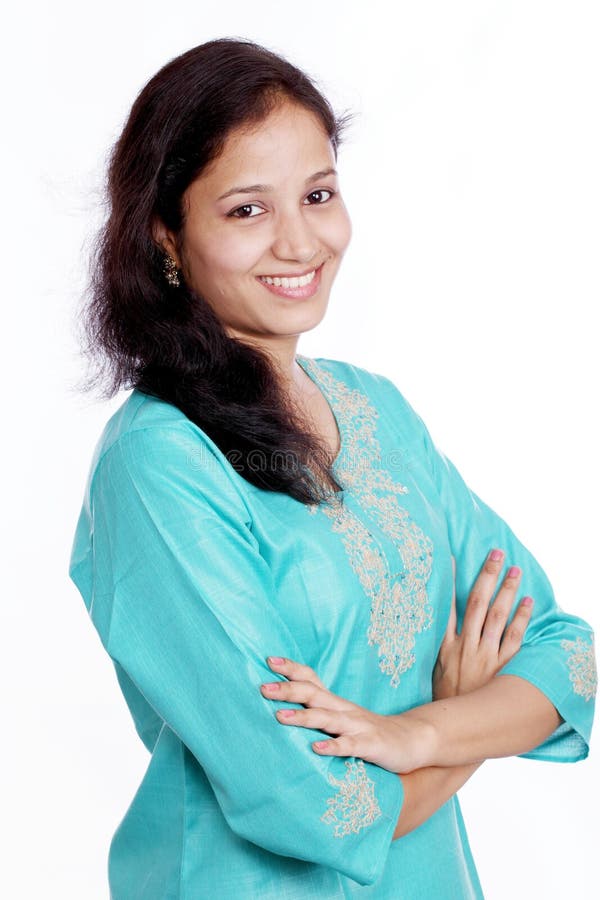 Confident Indian Business Woman Stock Photo - Image of dentistry ...