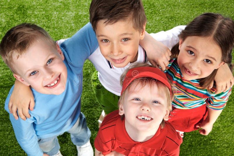 Cheerful kids stock photo. Image of child, looking, childhood - 21260404