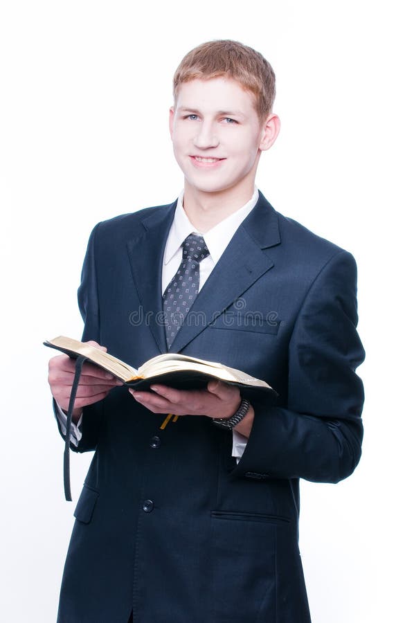 Holding Bible stock photo. Image of spiritual, chirstianity - 20908932