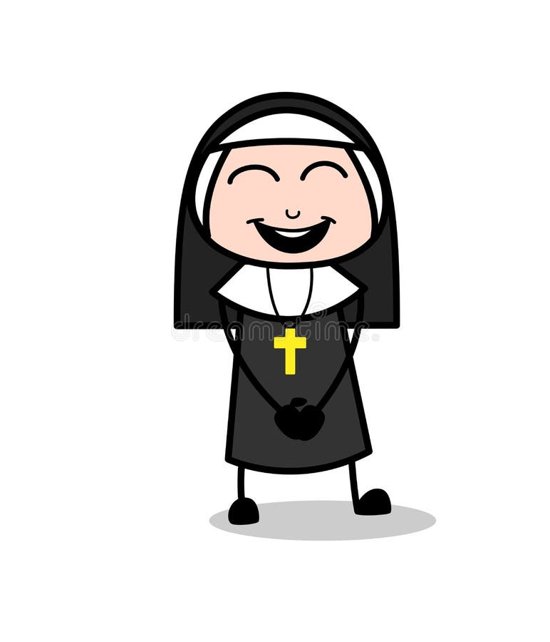 Funny Nun Stock Illustrations – 125 Funny Nun Stock Illustrations ...