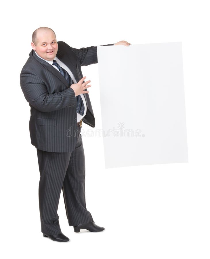 378 Fat Man Holding Sign Stock Photos - Free & Royalty-Free Stock ...