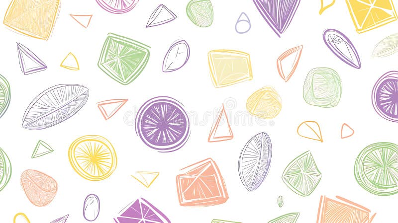 Citrus Fruit Slices Pattern Background Design: a Vibrant and Refreshing ...