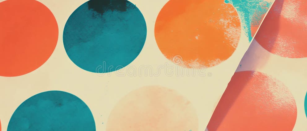 Cheerful Polka Dot Background in Playful Colors, Perfect for Creative ...