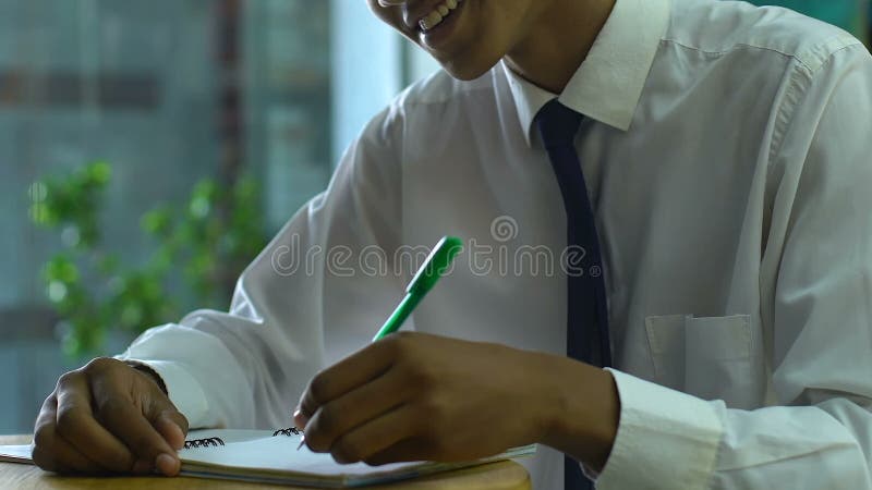 Left Hand Writing Math on a Note Pad Stock Video - Video of wrote, hand ...