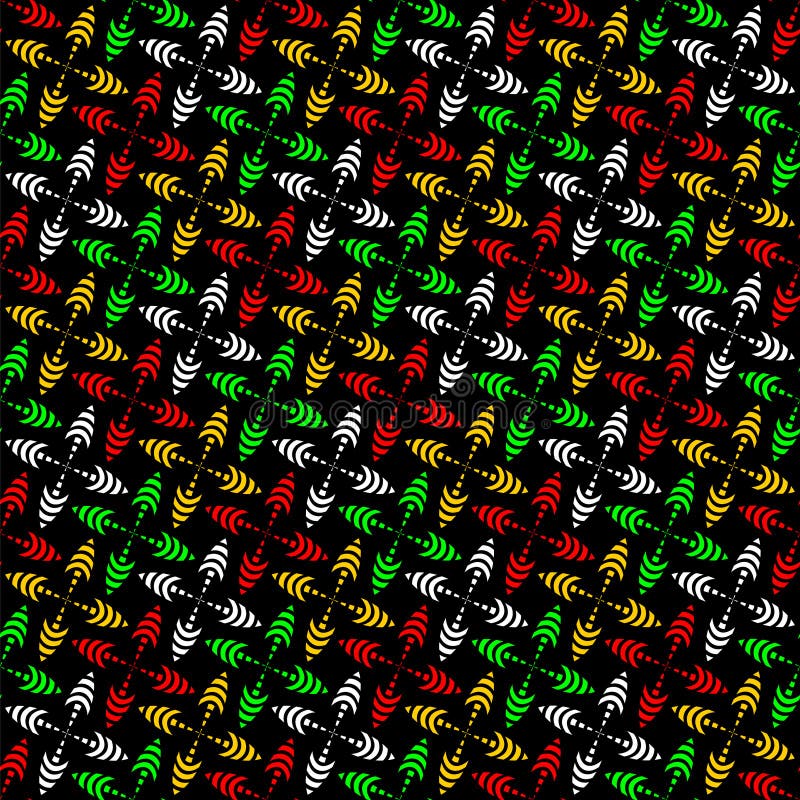 Cheerful seamless pattern. stock vector. Illustration of shape - 11116709