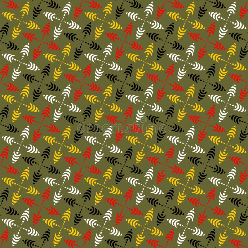 Cheerful seamless pattern. stock vector. Illustration of shape - 11116709