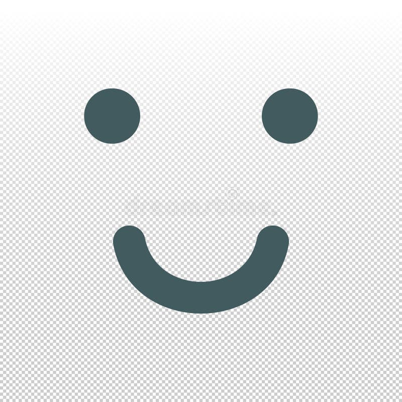 Cheerful Smiley Vector Illustration Icon. Face Stock Vector ...