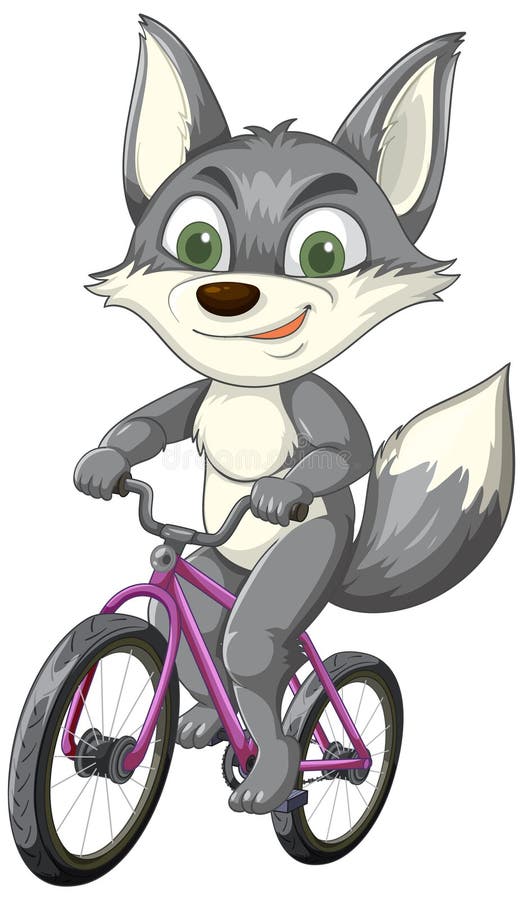 Wolf Bicycle Stock Illustrations – 112 Wolf Bicycle Stock Illustrations ...