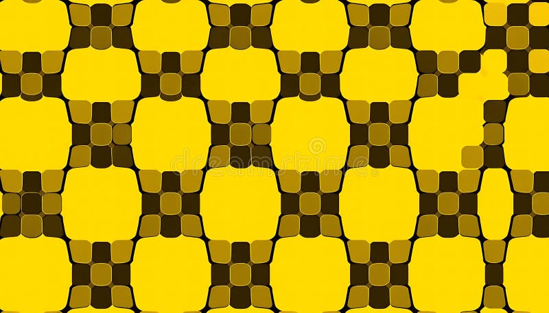 Yellow Checkered Pattern, Geometric Design, Bright, Stock Photo ...