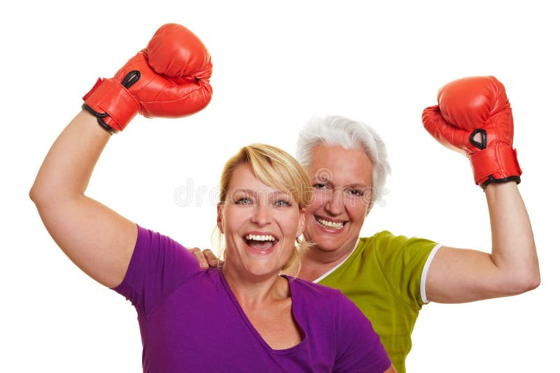 Cheering boxing women stock image. Image of center, power - 21122909