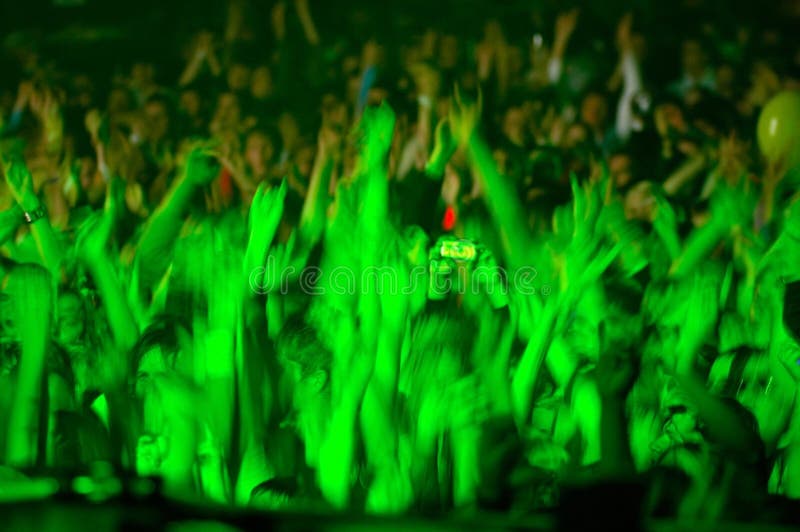 Cheering crowd stock photo. Image of happy, emotion, crowd - 1238140