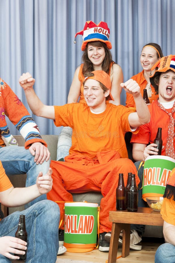 Cheering fan stock image. Image of cheering, apparel - 14216703