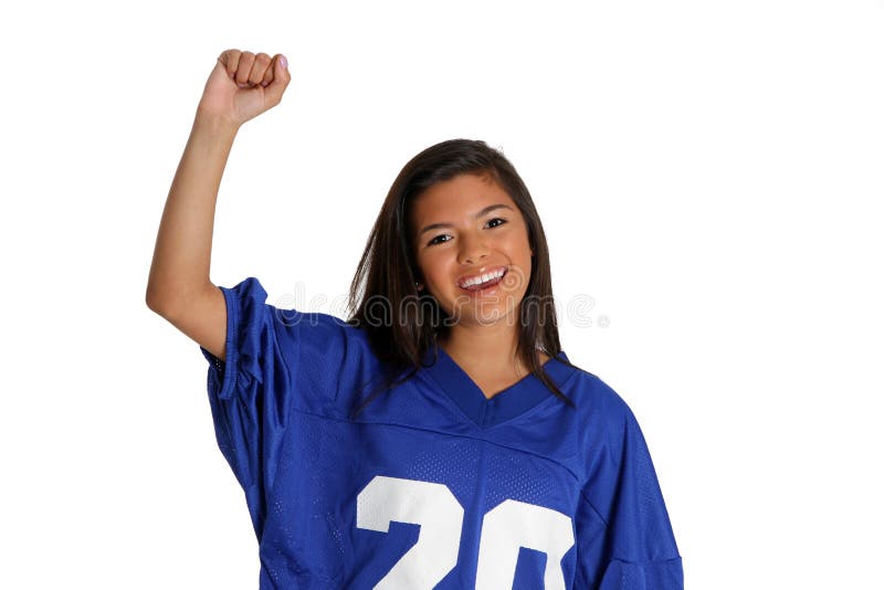 Cheering Fan stock photo. Image of athlete, youth, chant - 24364966