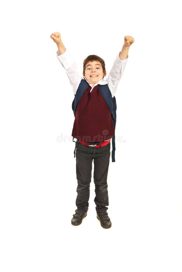 Little child jubilation stock image. Image of looking - 17663183