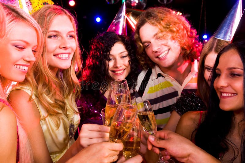 Cheering up stock image. Image of collage, alcohol, celebration - 16755187