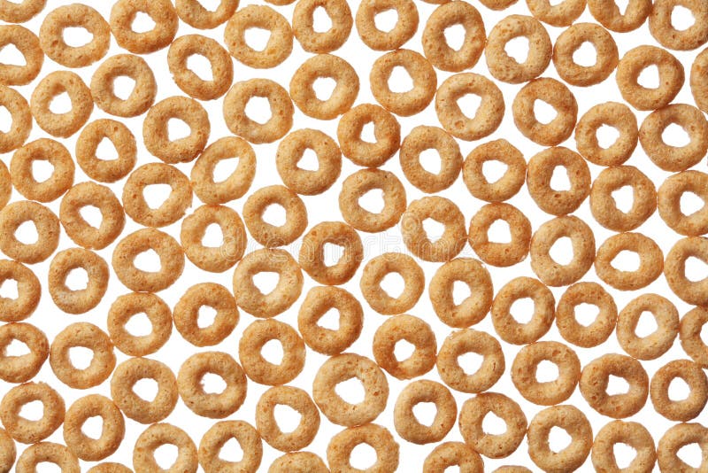 Cheerios Cereal Isolated on White Stock Photo - Image of people, square ...