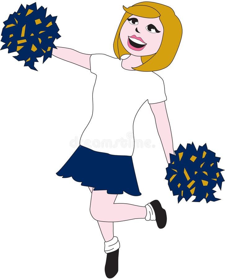 Cheerleader Stock Illustrations – 3,506 Cheerleader Stock Illustrations ...
