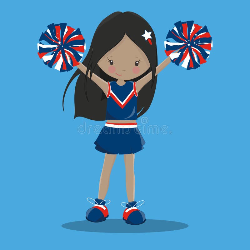 Cheerleaders Both Hands Up 08 Stock Vector - Illustration of hands ...