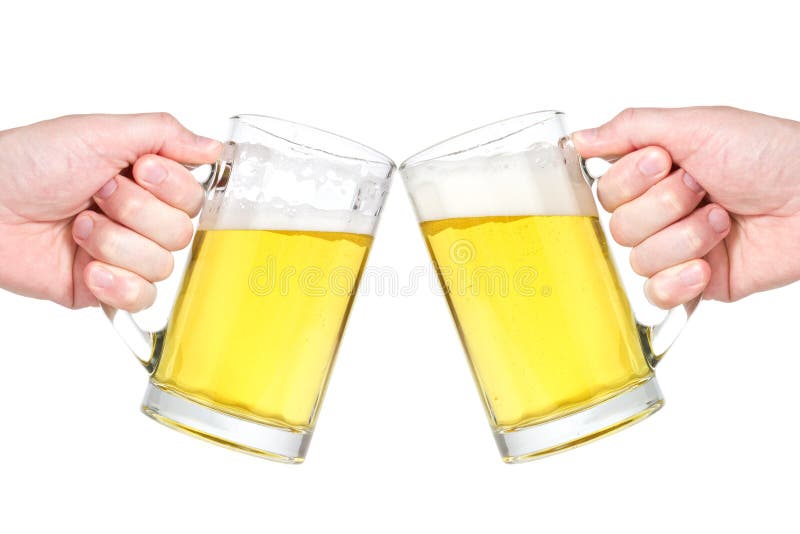 Two Beer Mugs Cheers Stock Photos - Free & Royalty-Free Stock Photos ...