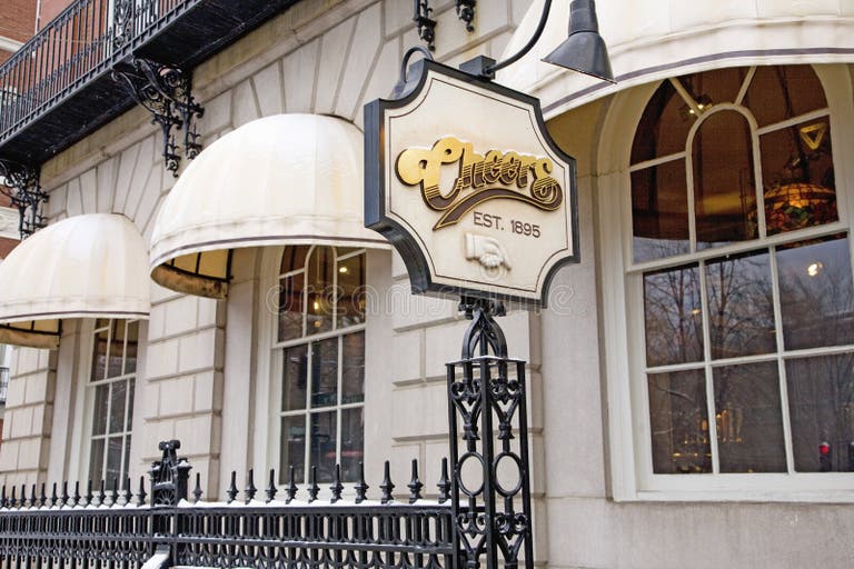 The Cheers Bar editorial stock photo. Image of restaurant - 26126768