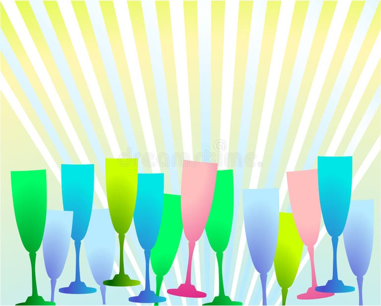 Cheers everybody stock vector. Illustration of jubilee - 14720370