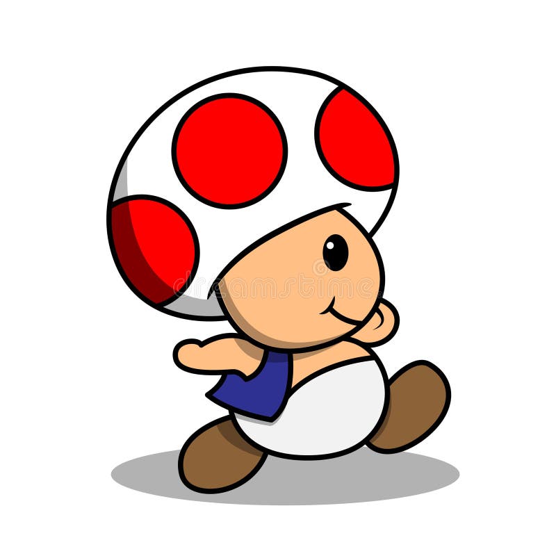 Cheers and Happy Mushroom Friend Stock Illustration - Illustration of ...