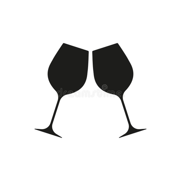 Wine Glasses Cheers Stock Illustrations 9 875 Wine Glasses Cheers
