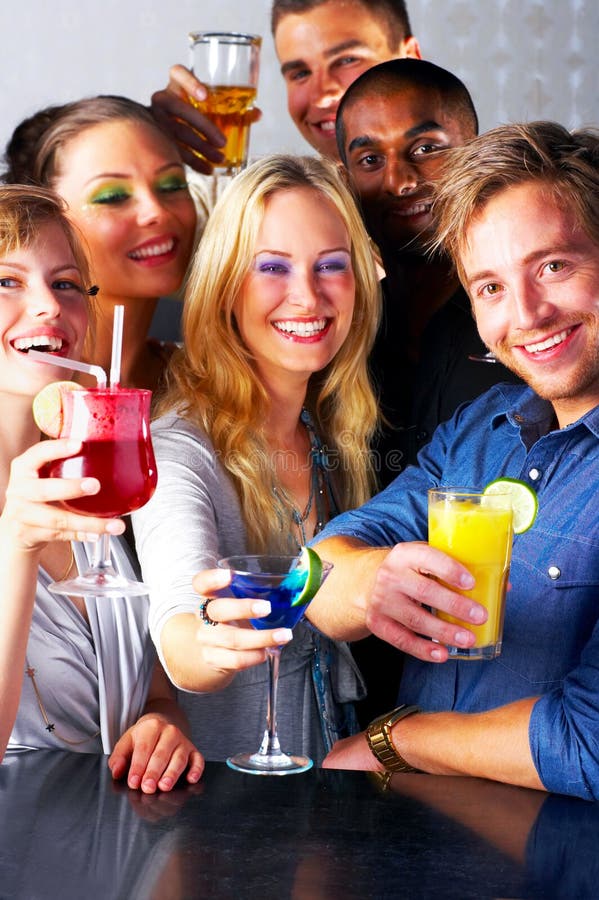 Cheers mate stock image. Image of attractive, female, handsome - 2834111