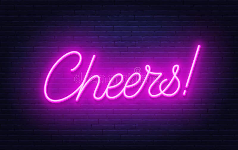 Cheer Neon Stock Illustrations – 641 Cheer Neon Stock Illustrations ...