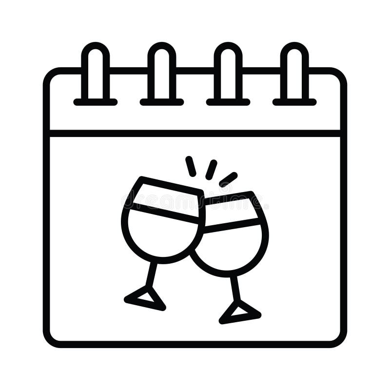 Cheers, Party Time Vector Design, Isolated on White Background Stock ...