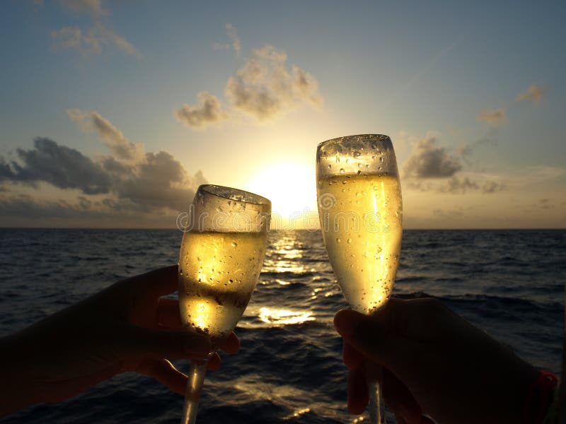 Cheers stock photo. Image of cheers, holidays, ocean - 58612386